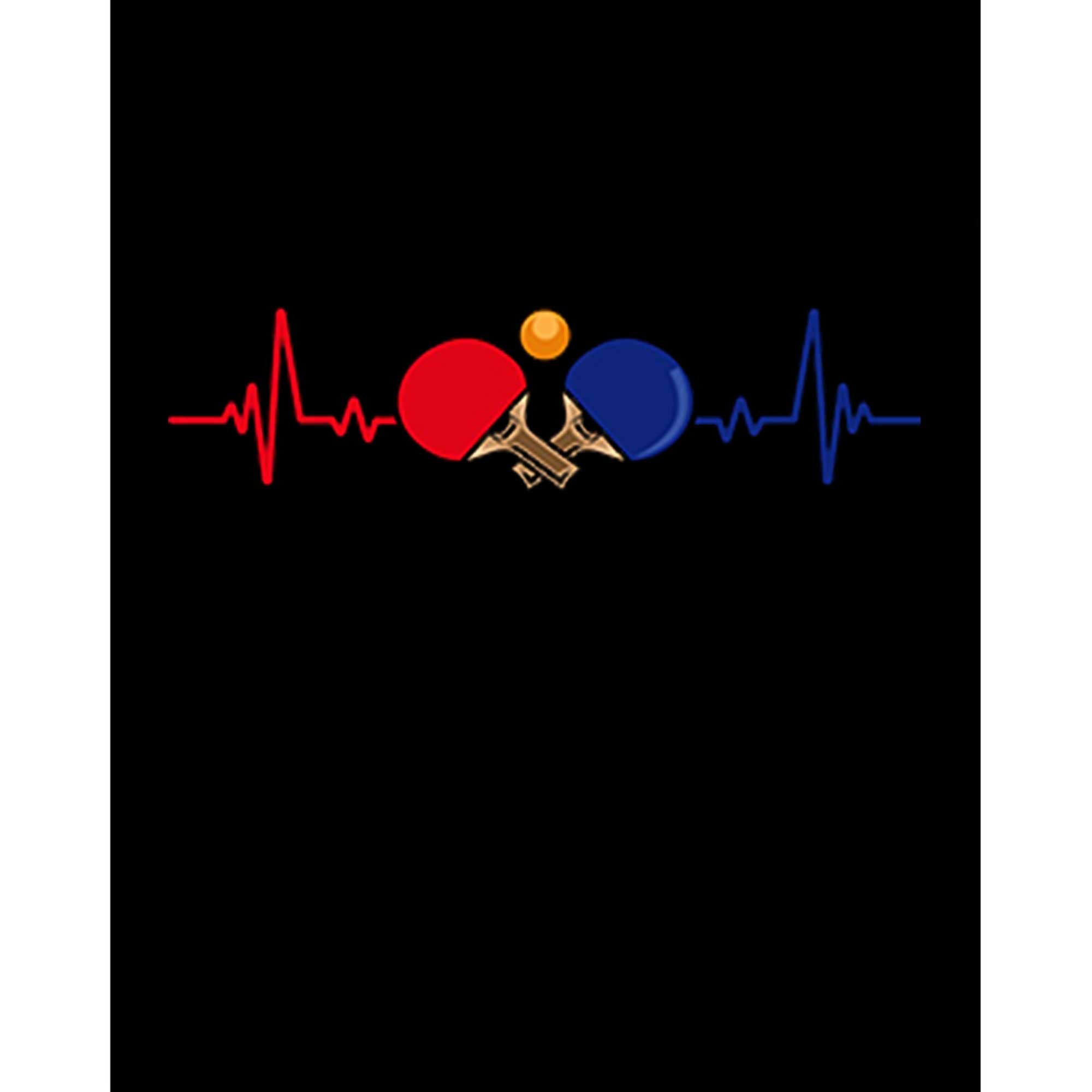 Ping Pong Heartbeat Büyük Sırt Patch Yama | Zepplin Giyim – Zepplingiyim