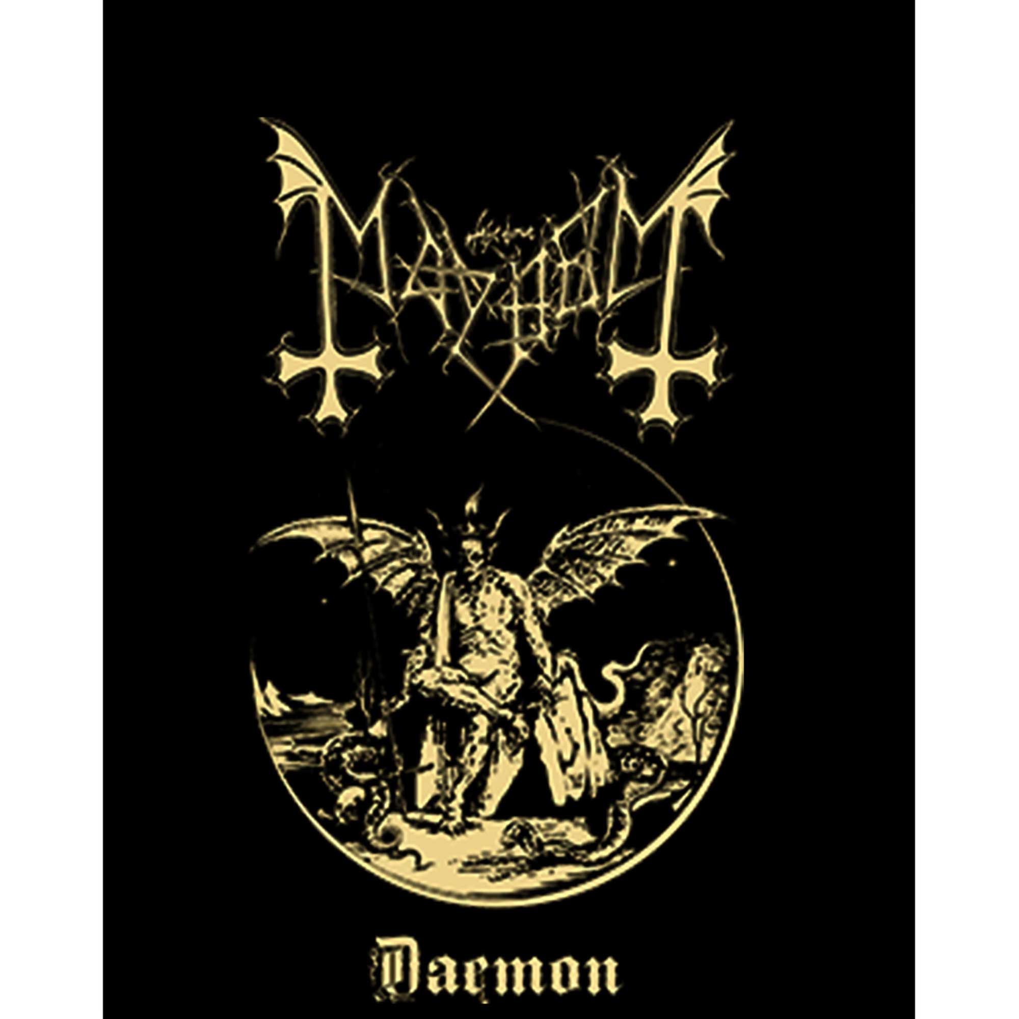 Mayhem Daemon King Büyük Sırt Patch Yama | Zepplin Giyim – Zepplingiyim