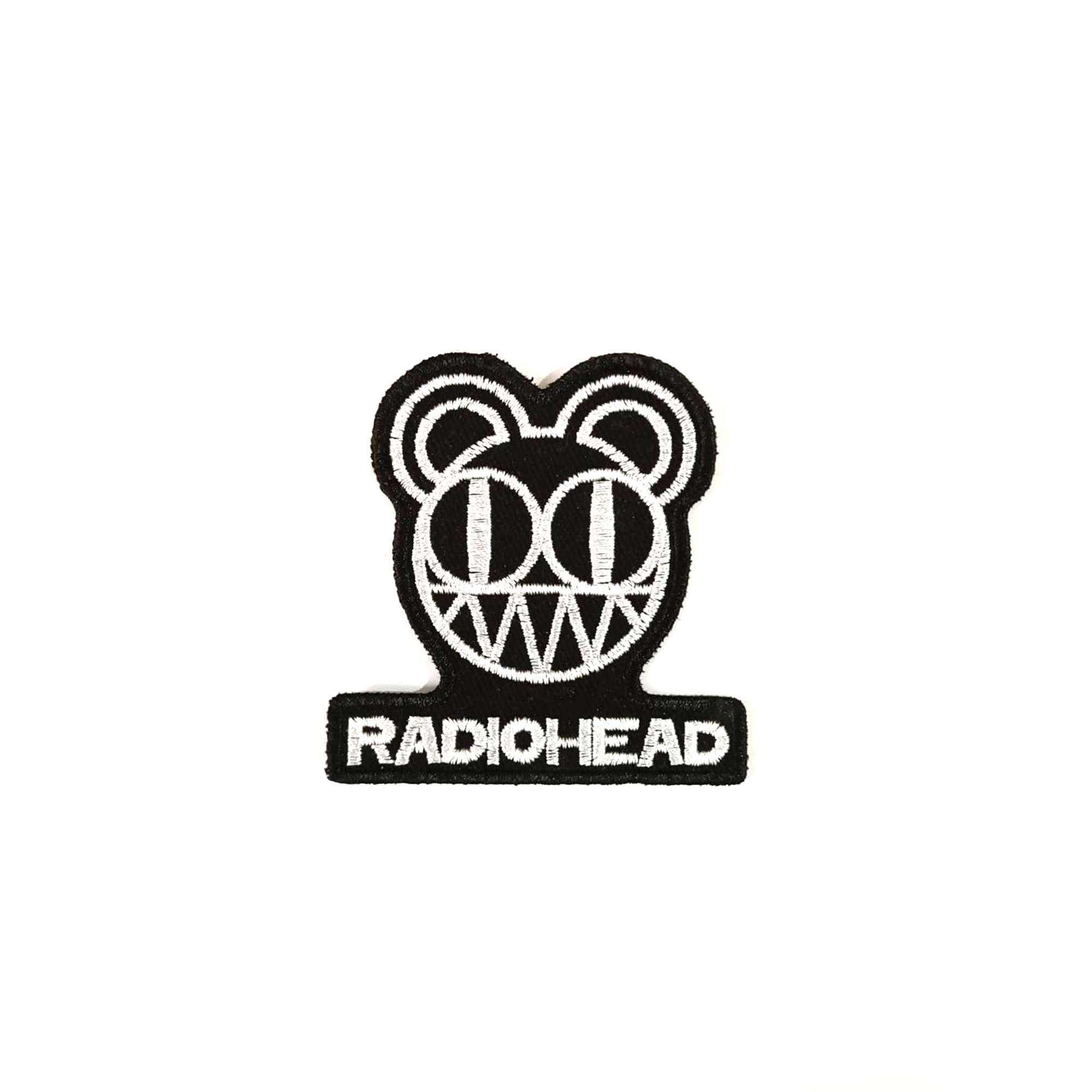 Radiohead Logo Text Patch Yama | Zepplin Giyim – Zepplingiyim