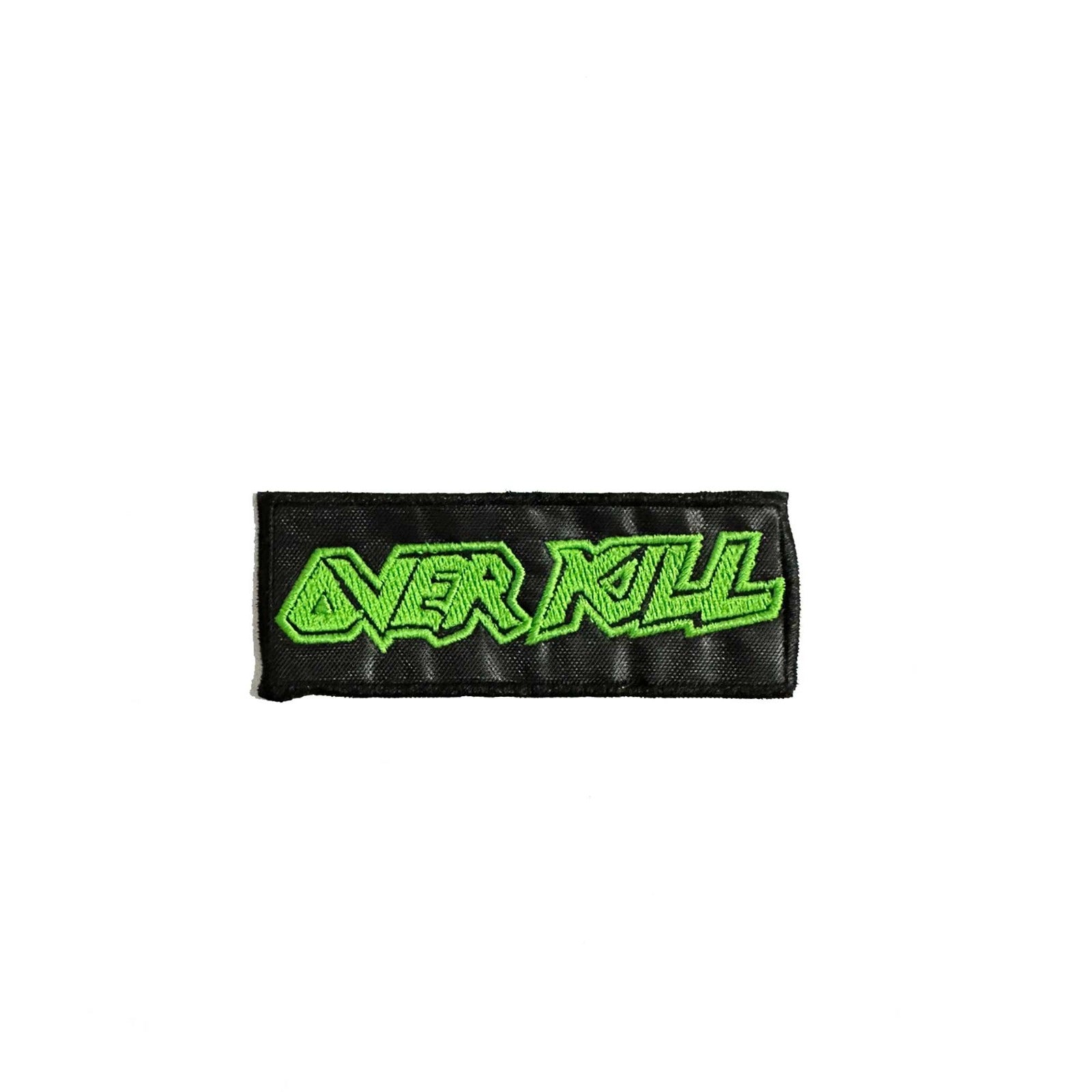 Overkill Green Logo Patch Yama | Zepplin Giyim – Zepplingiyim