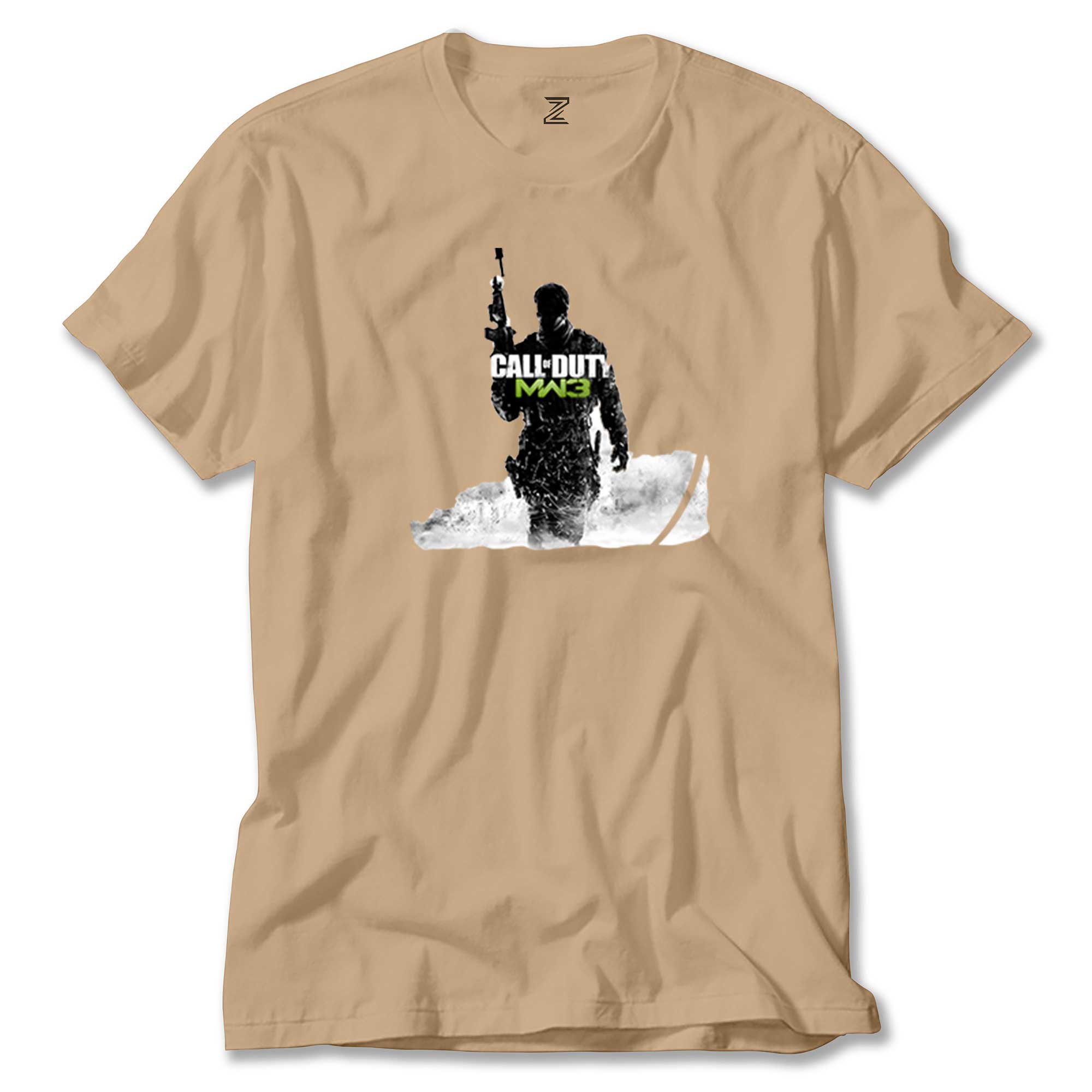 Call Of Duty Silhouette M3 Renkli Tişört | Zepplin Giyim – Zepplingiyim