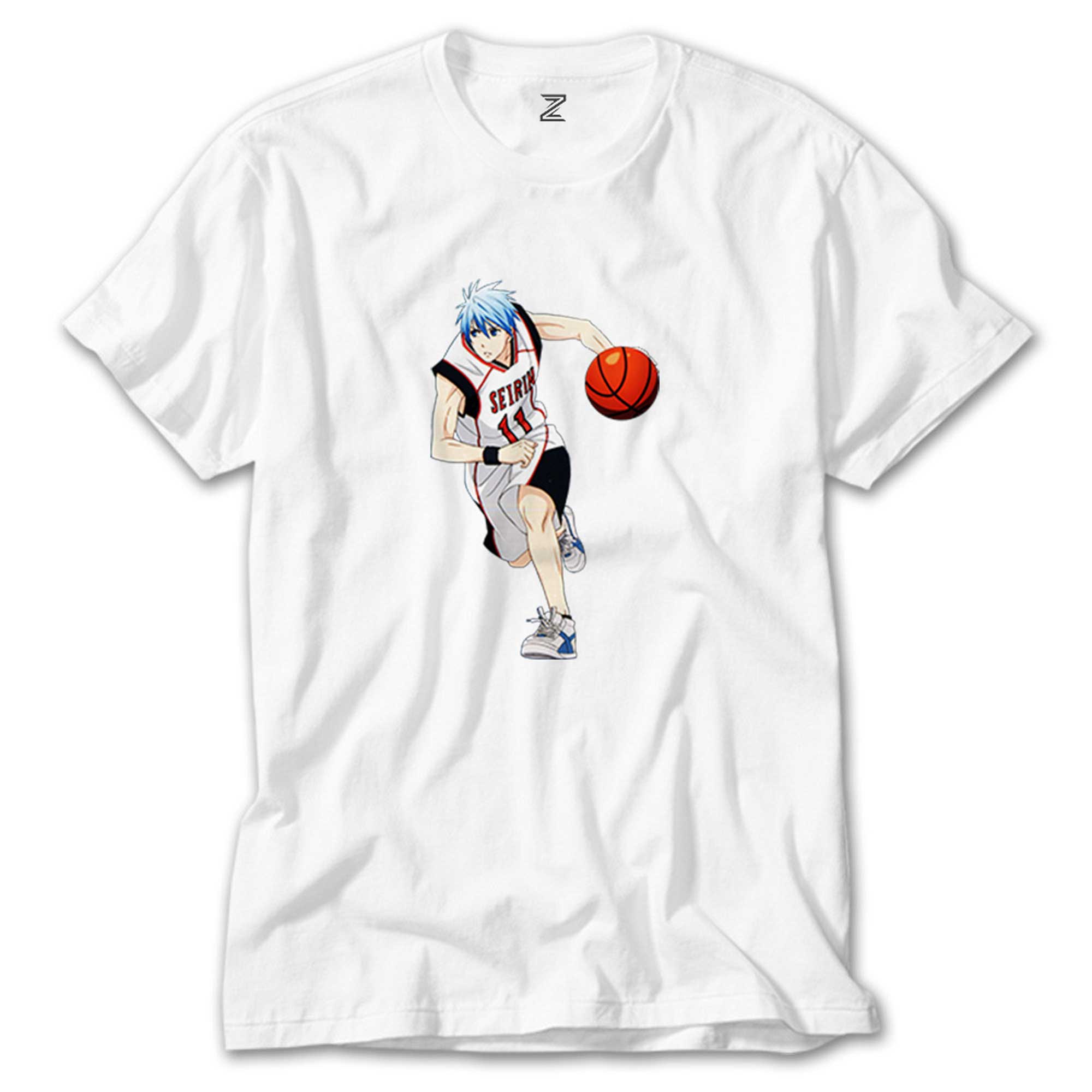 Baller Anime Seirin Beyaz Tişört | Zepplin Giyim – Zepplingiyim
