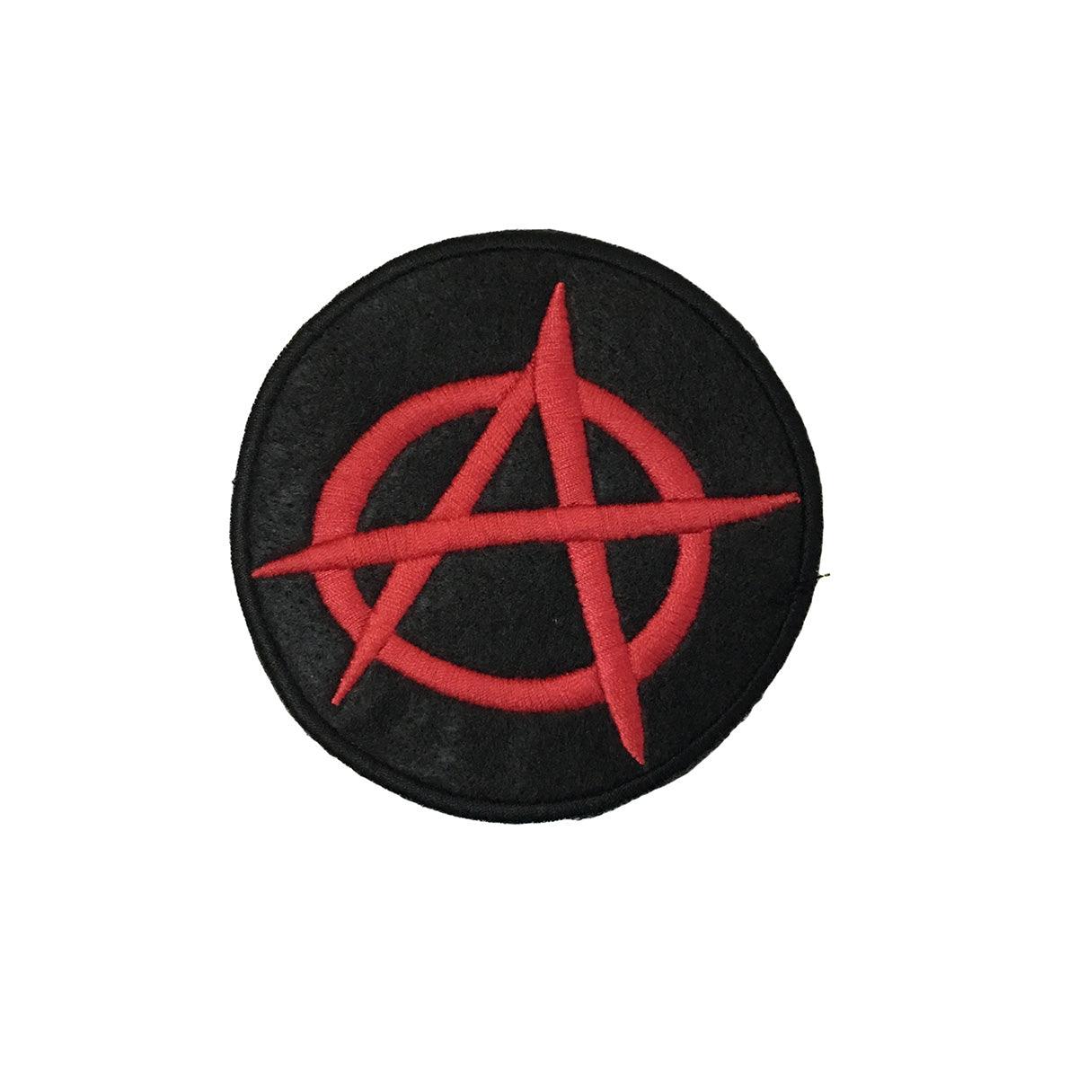 Anarchy Logo Patch Yama | Zepplin Giyim – Zepplingiyim